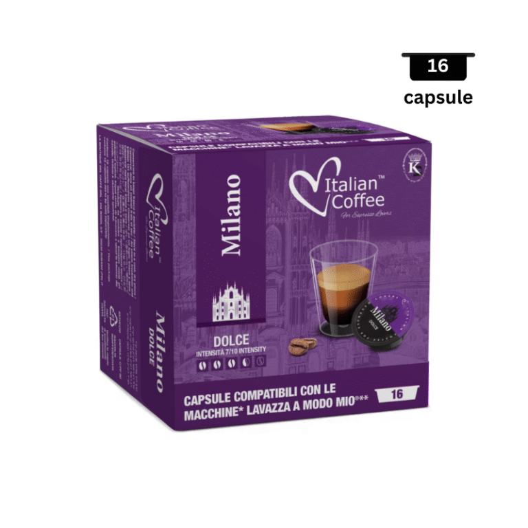 AromaKaffe | Italian Coffee Milano Dolce - Compatibil Lavazza A Modo ...