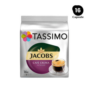 AromaKaffe | Jacobs Caffe Crema Intenso – 16 Capsule Tassimo