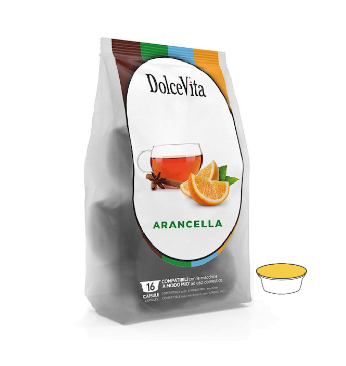 AromaKaffe | DolceVita Ceai de Portocale și Scorțișoară - Compatibili A ...