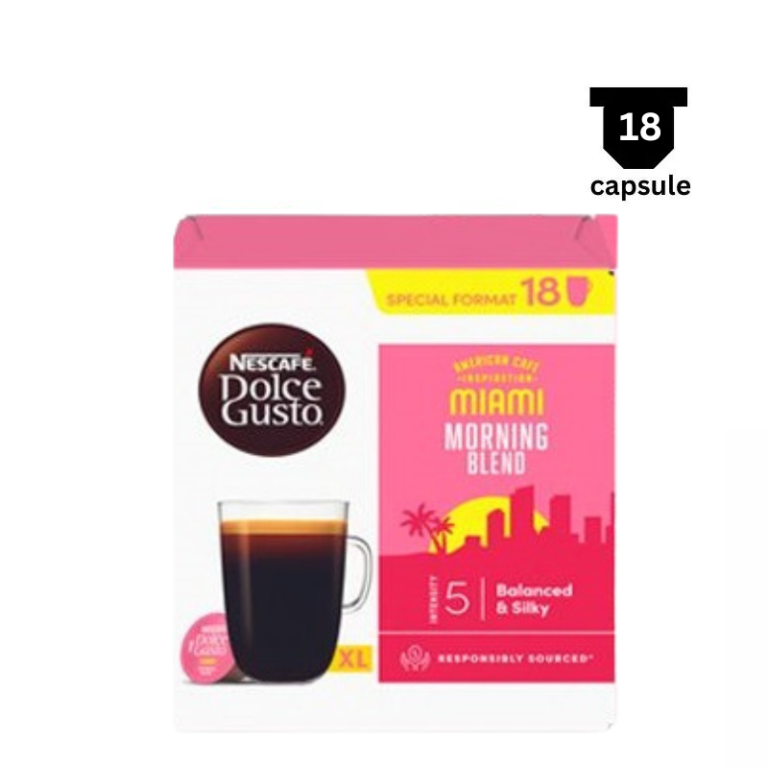 AromaKaffe | Nescafè Dolce Gusto Miami Morning Blend 18 Capsule