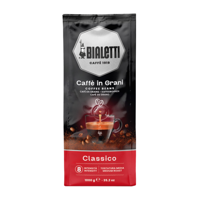AromaKaffe | Bialetti Caffe Classico - 1000g Cafea Boabe